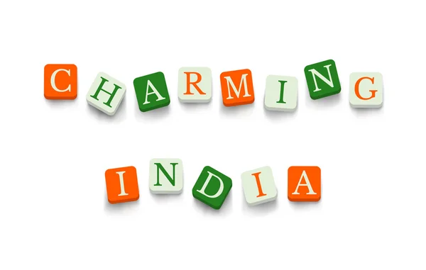 Charming India Typographic poster Stock Vector by ©OlhaKostiuk 95631408