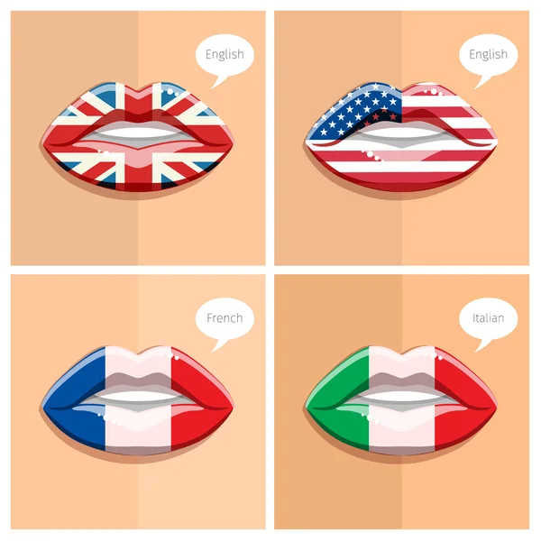 Learn languages Vector Art Stock Images | Depositphotos