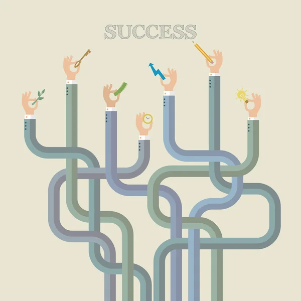 12,680,083 Abstract successful man Vector Images | Depositphotos