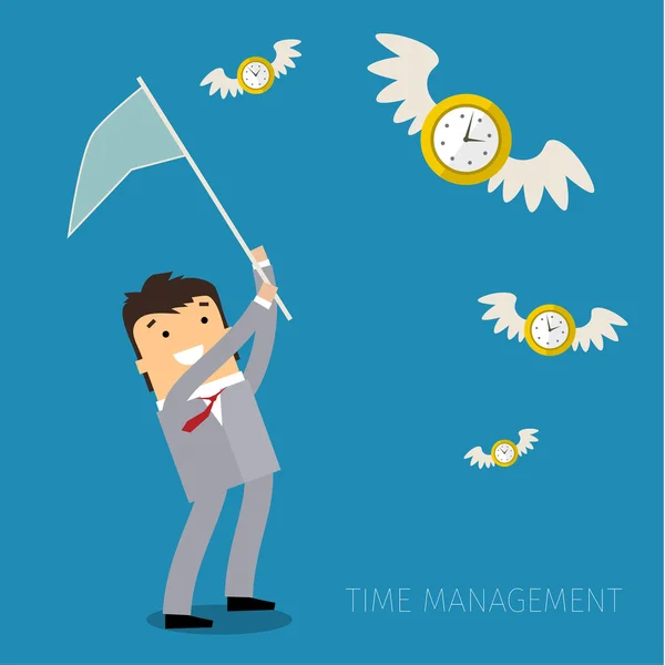 Concept of effective time management — Stock Vector © VectorStory #72590629