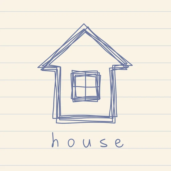 Doodle hand drawn sign of real estate Stock Vector Image by ©anfisa ...