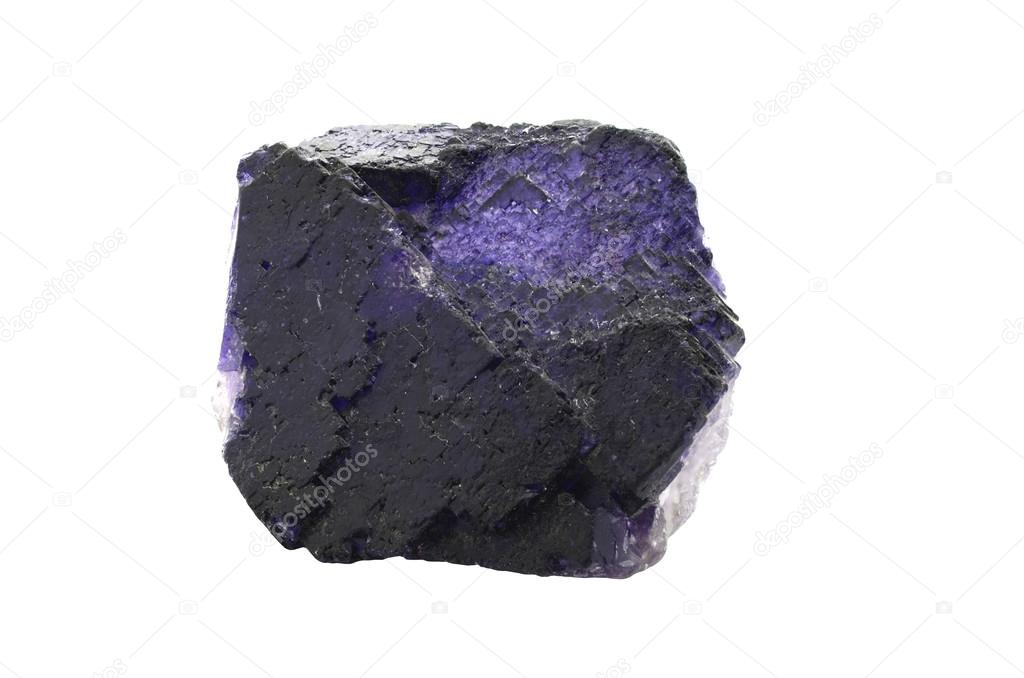 Deep Violet Fluorite — Stock Photo © StellarInfinity #68705275