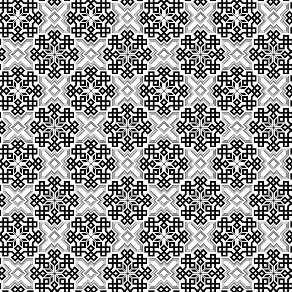 Seamless Geometric Ethnic Pattern Philippine Style Black Color ...