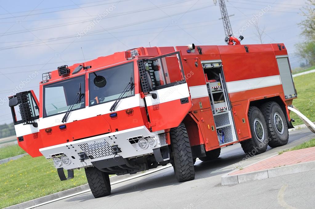Fire truck — Stock Photo © novotnyjiri #72197921