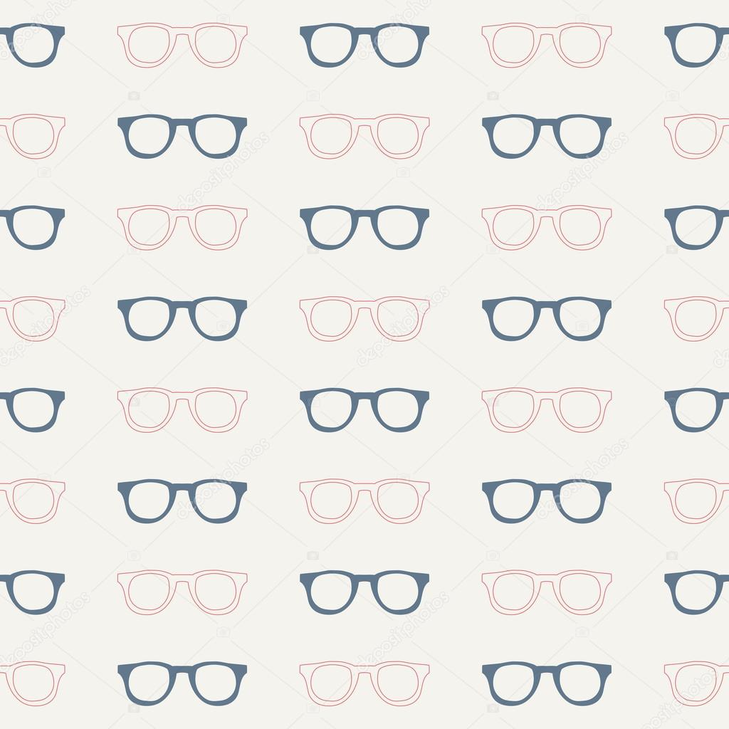Seamless glasses pattern Stock Vector Image by ©pacpumi@gmail.com #59073349