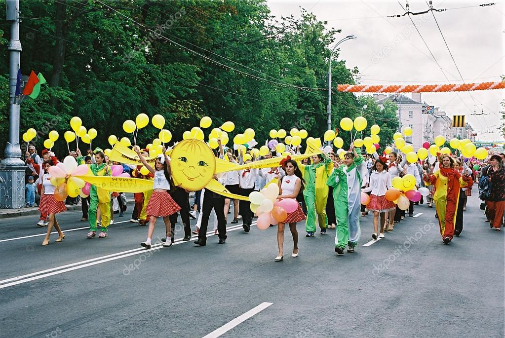 Gomel - 9 May: 60 Years of Victory — Stock Editorial Photo © makALEX ...