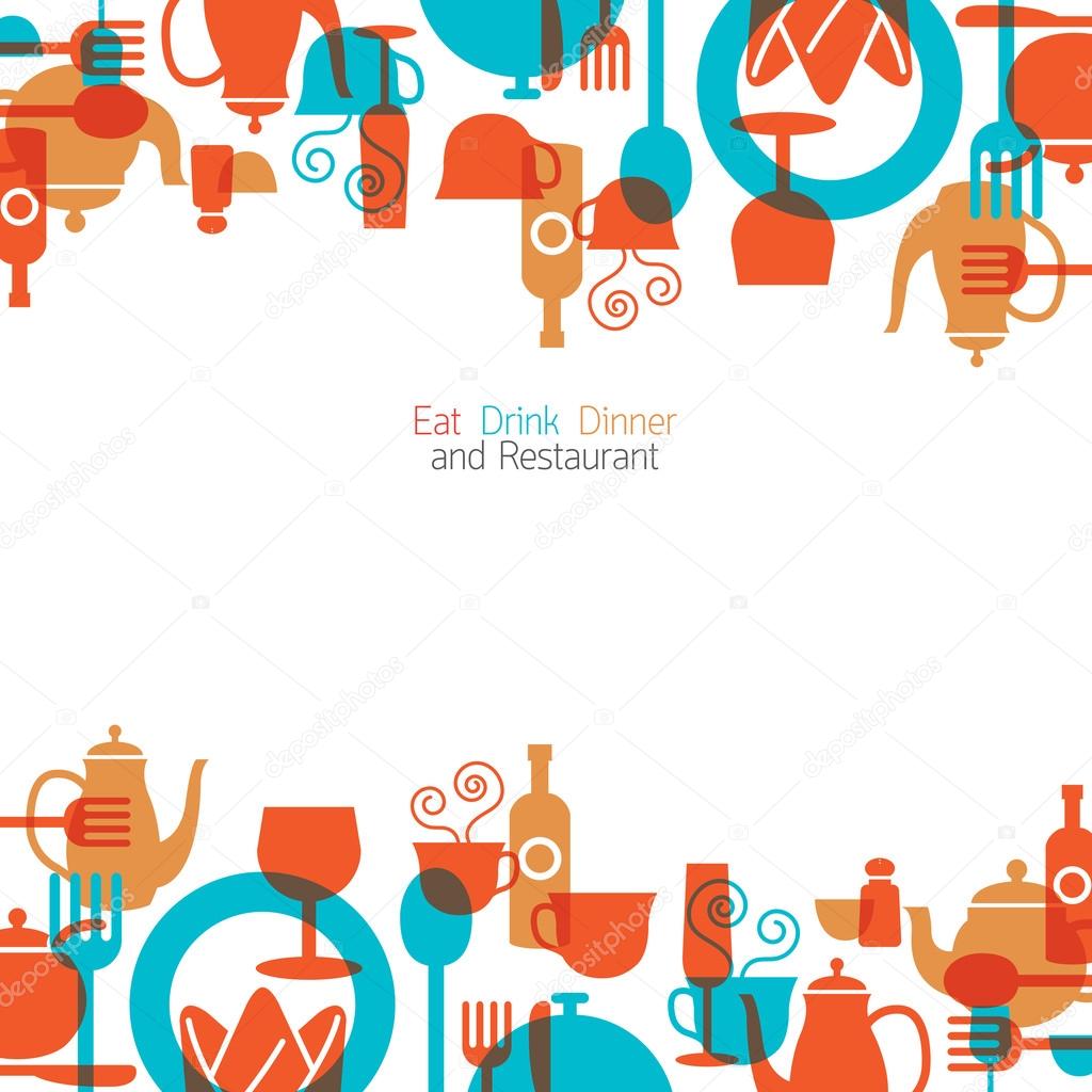 Dinner Background Design