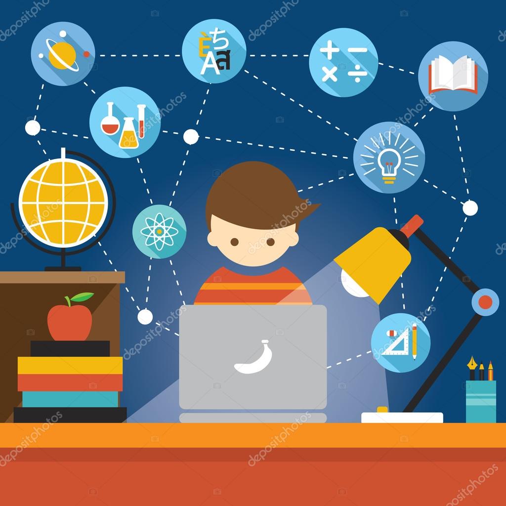 Computer Training Vector Computer Training Vector