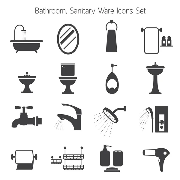 ᐈ Sanitary ware stock icon, Royalty Free sanitary appliances vectors ...