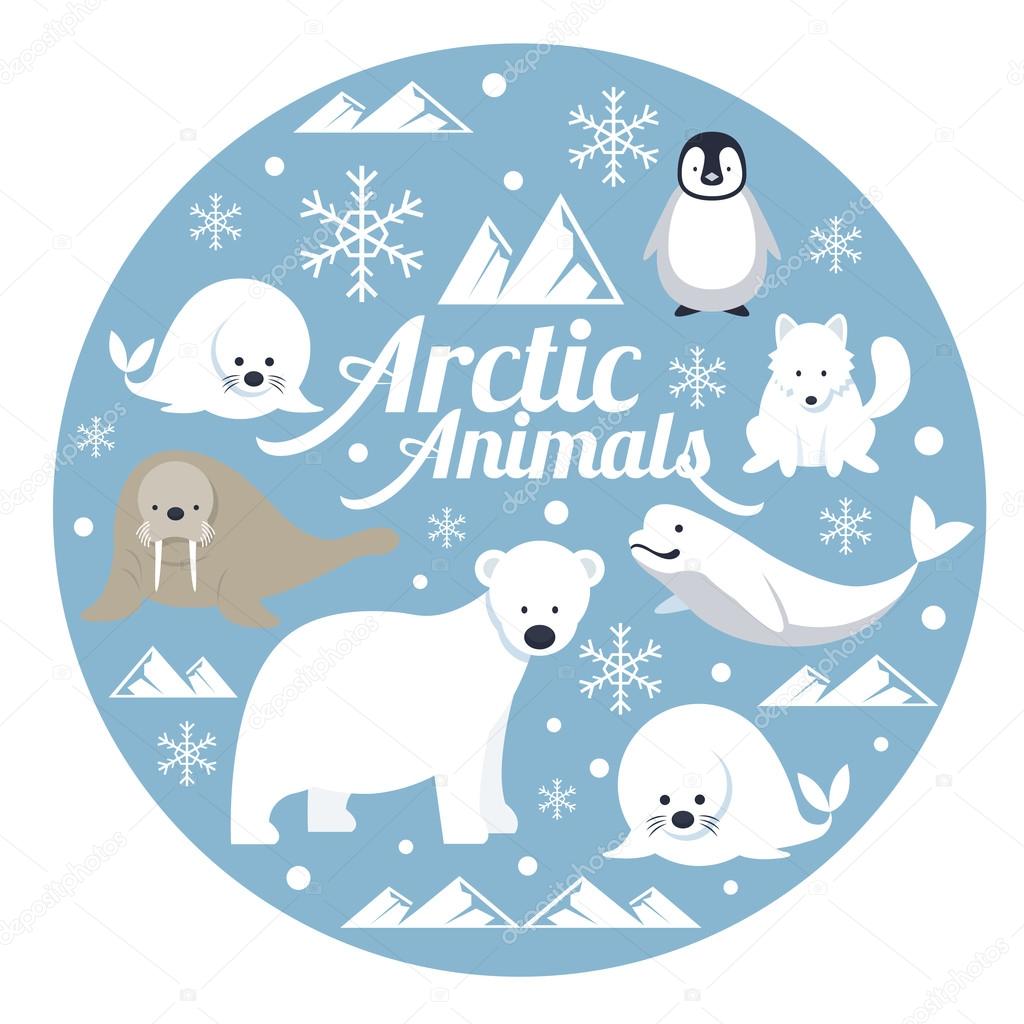 Arctic Animal Clipart