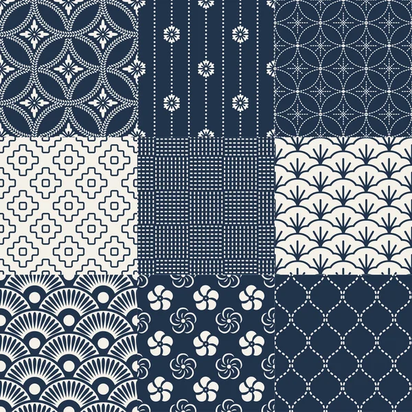 Red Japanese traditional mesh Stock Vector by ©kidstudio852 65126065