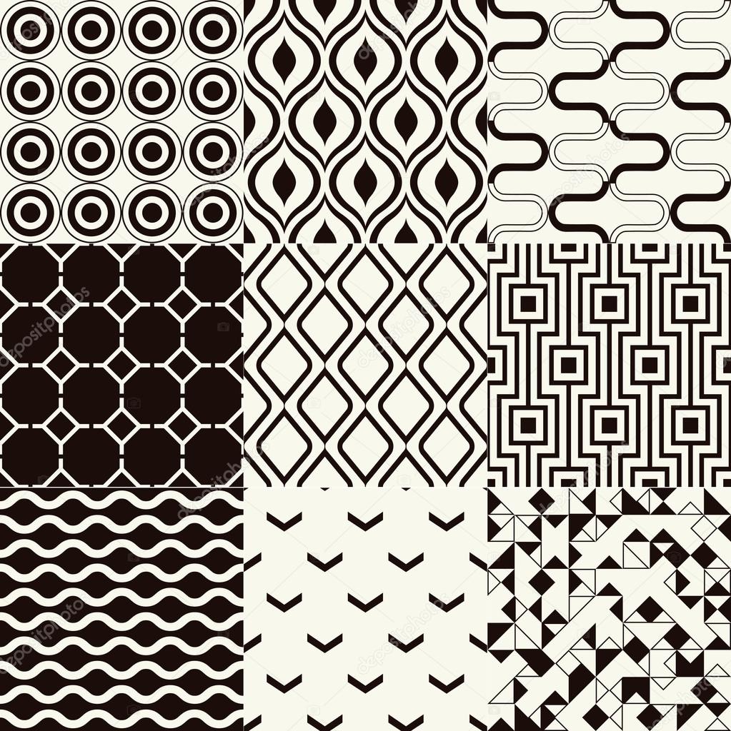 Black And White Elegant Patterns