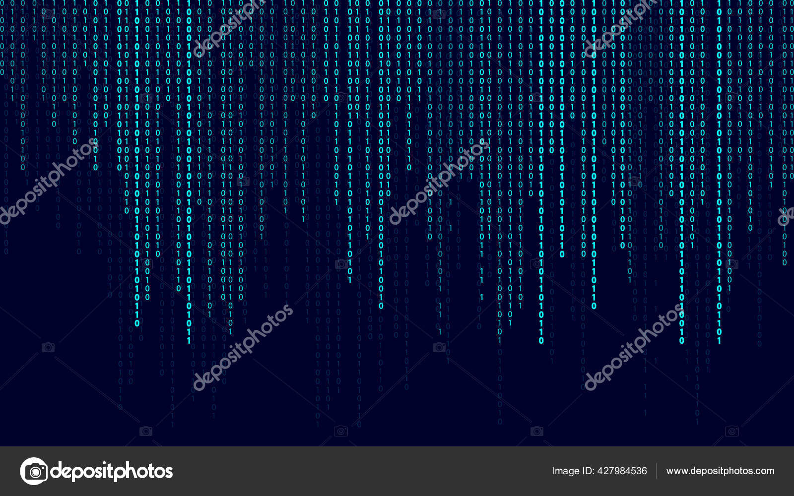 Blue Matrix Background Falling Numbers Screen Technology Stream Binary ... Blue Matrix Background Falling Numbers Screen Technology Stream Binary ...