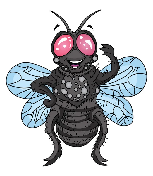 Mosca de dibujos animados Imágenes Vectoriales, Gráfico Vectorial de ...