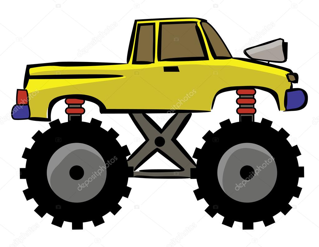 Off Road Car Cartoon — Stock Vector © imazyreams #58433075