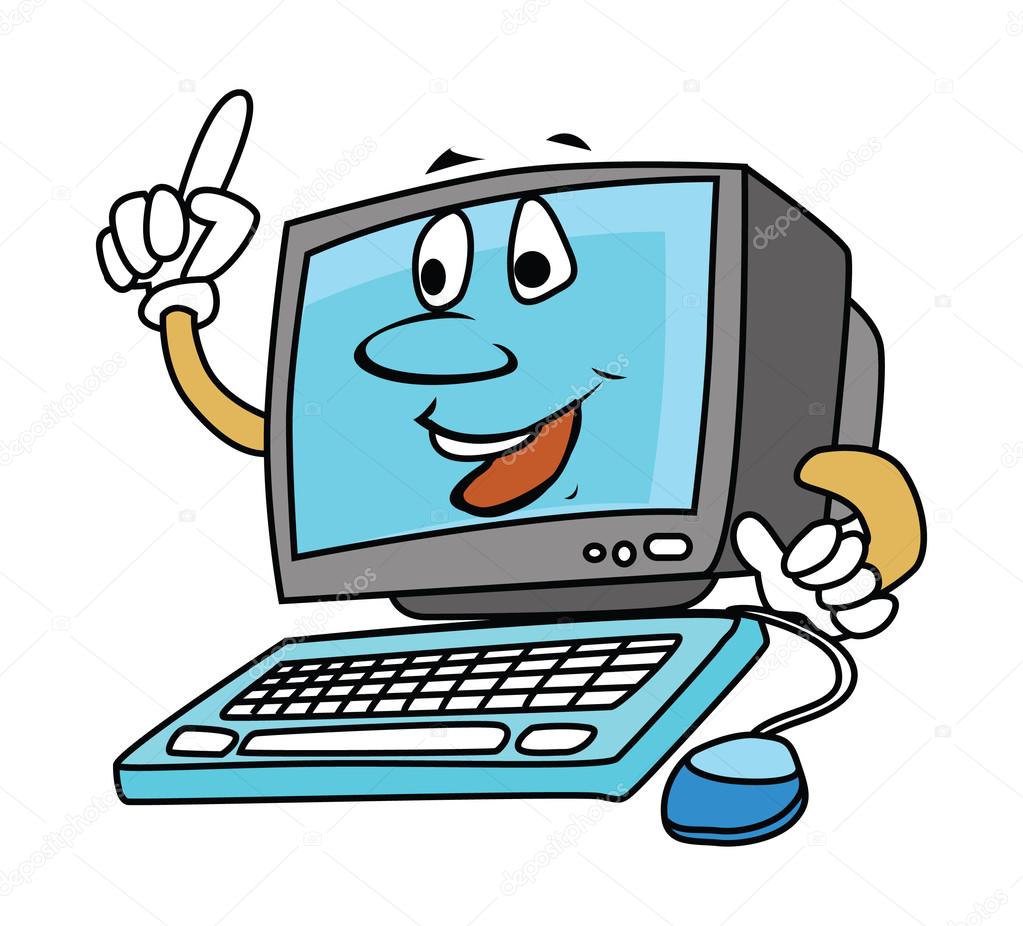 Computer Smile Stock Vector by ©imazyreams 61742711