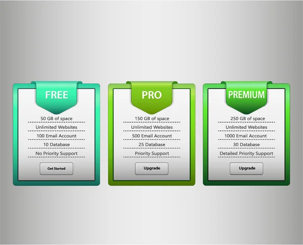 Web List Advertisement Templates Stock Vector Image by ©imazyreams ...