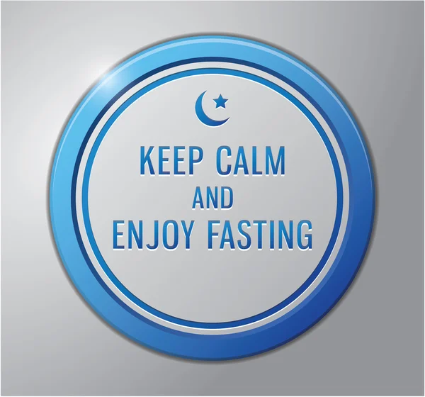 Eid al fitr blue badge Stock Vector Image by ©imazyreams #80005848