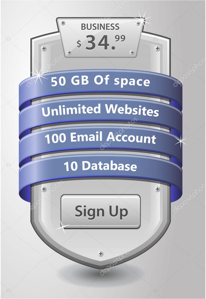 Table list for digital product Stock Vector by ©imazyreams 80005512
