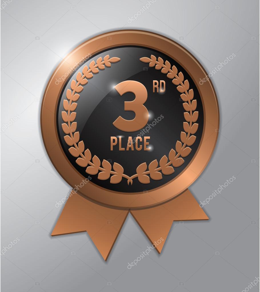 3rd bronze medal Stock Vector Image by ©imazyreams #80007138