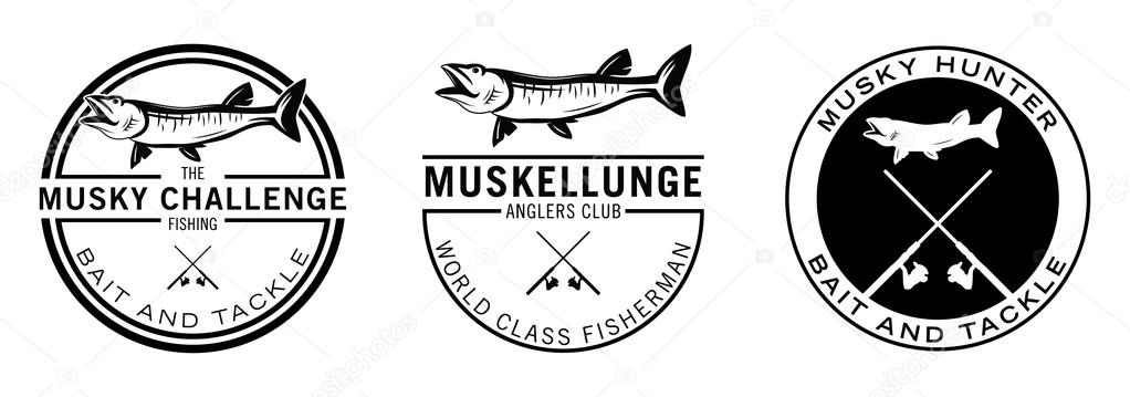 ᐈ Musky logo stock pictures, Royalty Free musky images | download on ...