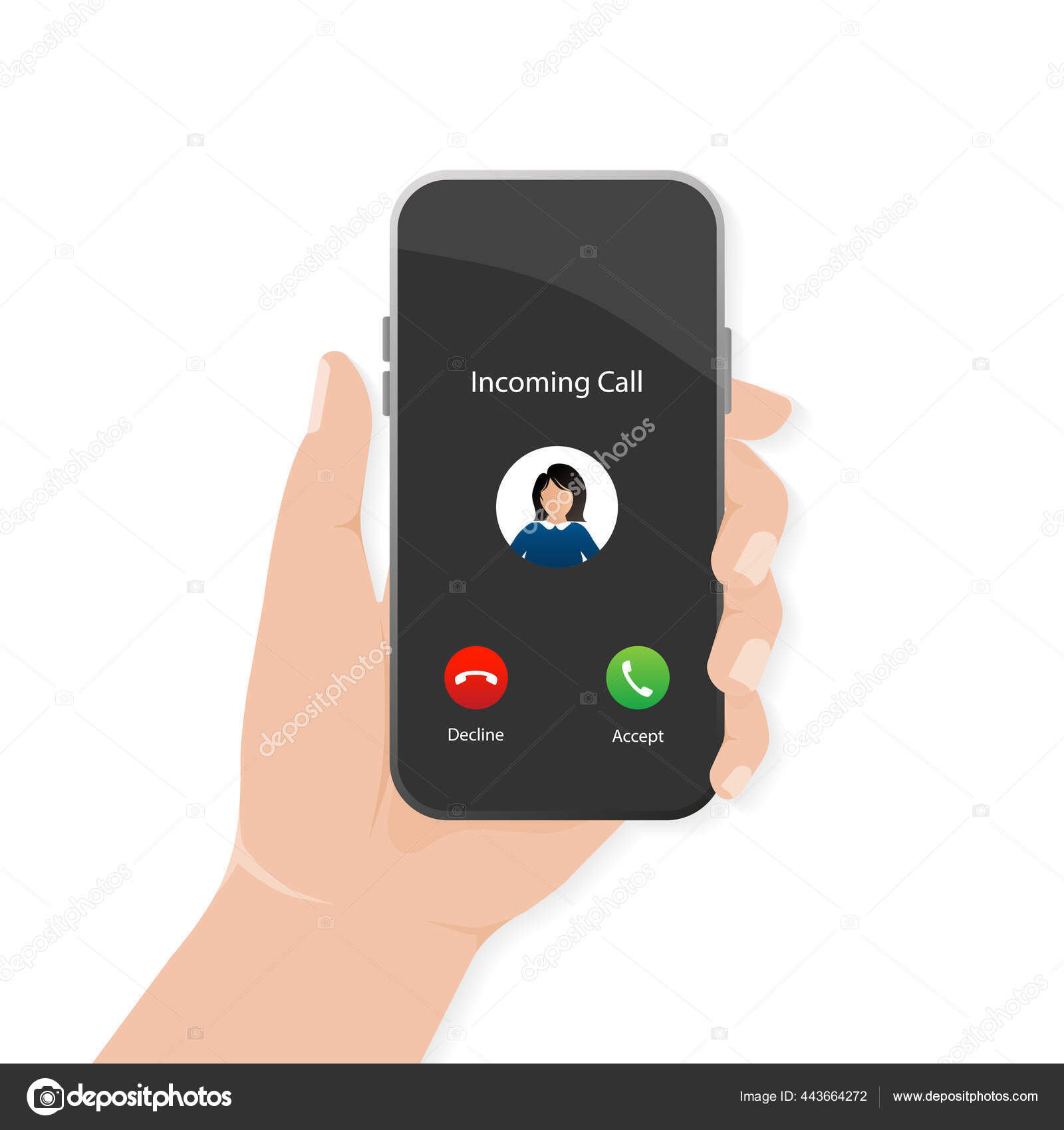 Iphone Incoming Call Psd