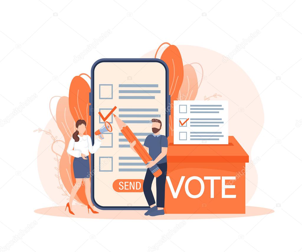 Icono de dibujos animados. Personaje de dibujos animados. Voto plano a ...