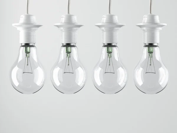 Light bulb, isolated, Realistic photo image — Stock Photo © 2mmedia ...