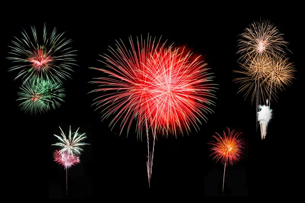 Colorful Firework Background Stock Photo by ©chuangz 81427724