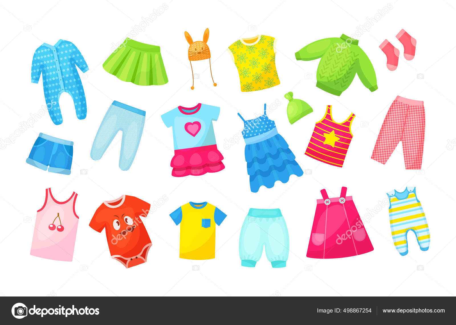 Clipart Image Of Kids Coat