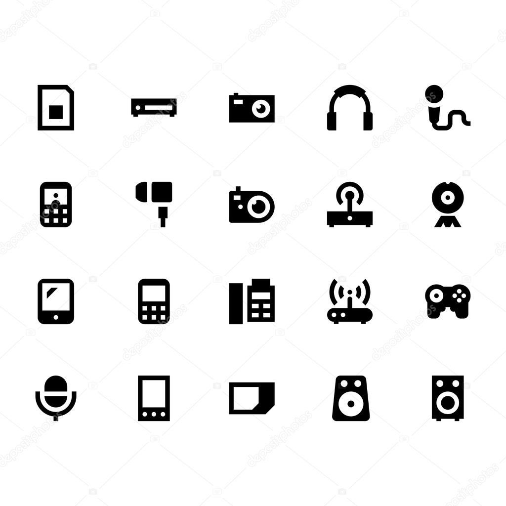 Mobile and Smart Devices 9 Stock Vector Image by ©creativestall #104077400