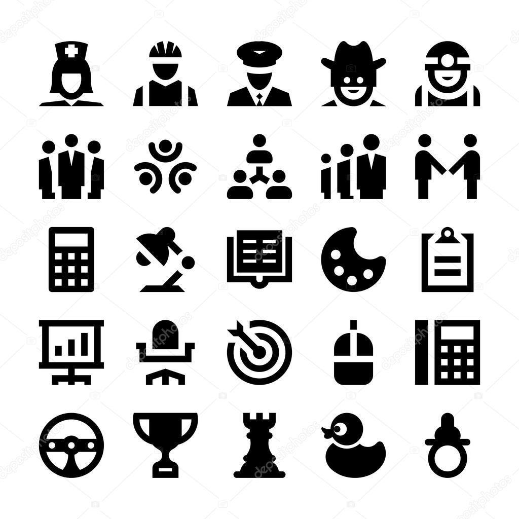 Polit Vector Icons 1 Stock Vector Image by ©creativestall #106034082
