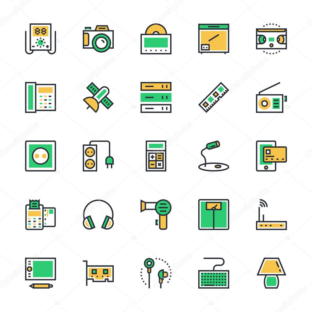 Electronics Vector Icons 4 Stock Vector by ©creativestall 108273596 Electronics Vector Icons 4 Stock Vector by ©creativestall 108273596