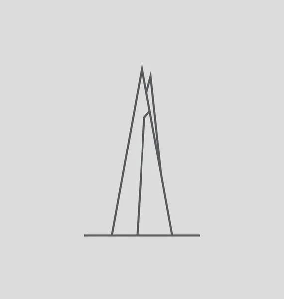 The shard london Vector Art Stock Images | Depositphotos