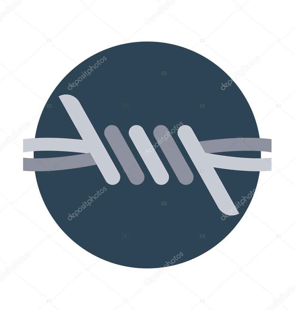 Security Wire Vector Icon Stock Vector Image by ©creativestall #80964342