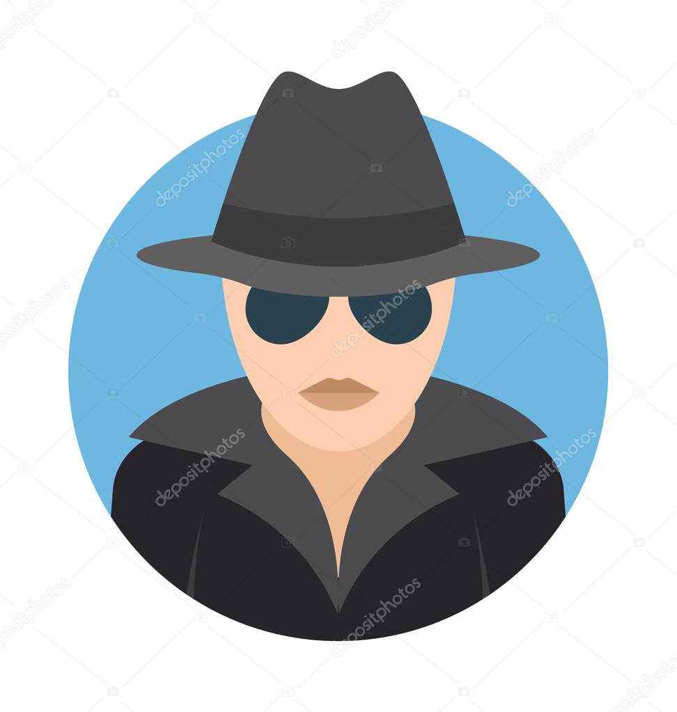 Spy Vector Illustration Stock Vector Image by ©creativestall #80964426