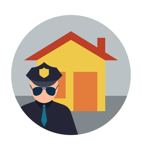 Vectores de stock de Guardia de seguridad, ilustraciones de Guardia de ...