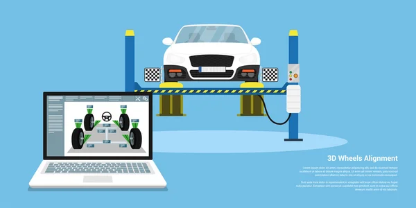 Wheel alignment Vector Art Stock Images | Depositphotos