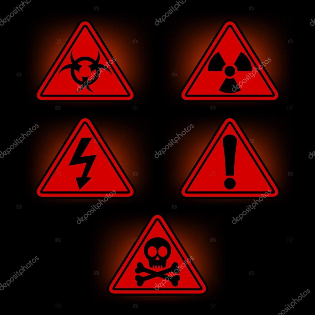 Danger signs — Stock Vector © Den.the.Grate@gmail.com #60227629