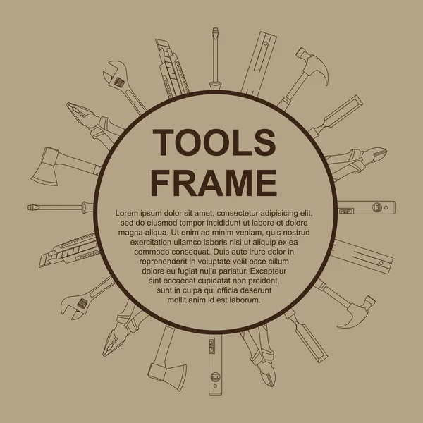 Tools frame Vector Art Stock Images | Depositphotos