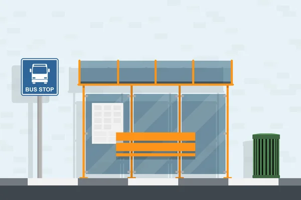 Bus stop Vector Art Stock Images | Depositphotos