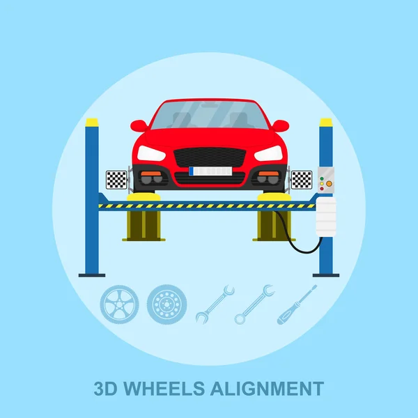 Wheel alignment Vector Art Stock Images | Depositphotos