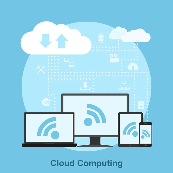 Cloud computing technology Stock Vectors, Royalty Free Cloud computing technology Illustrations ...