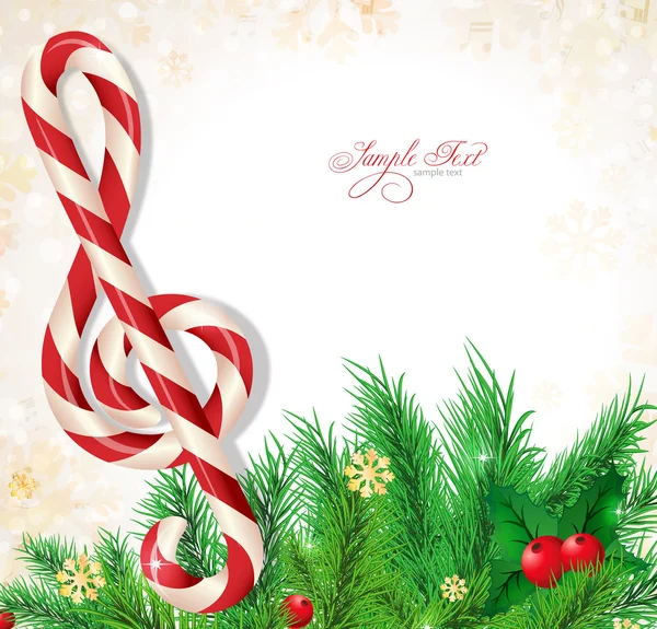 Christmas music background Vector Art Stock Images | Depositphotos