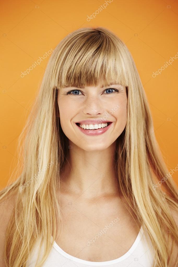 Blue eyed young lady — Stock Photo © sanneberg #87236464 Blue eyed young lady — Stock Photo © sanneberg #87236464