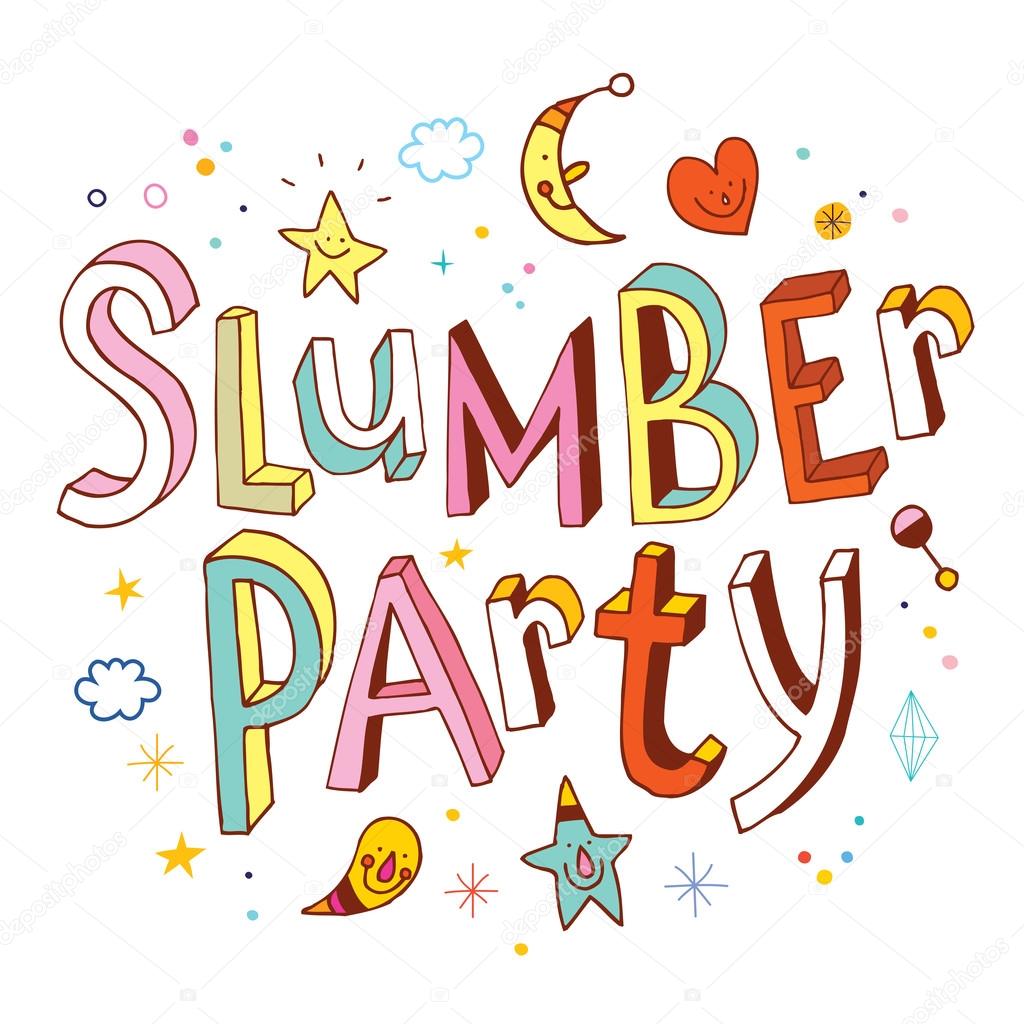 Kids Slumber Party Clipart