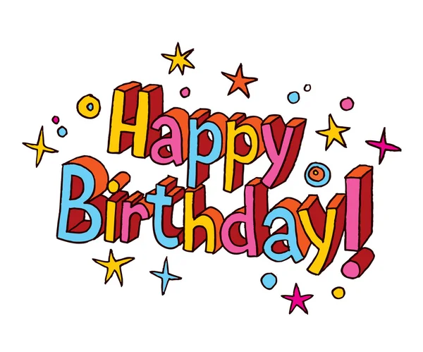 Happy Birthday card Stock Vector Image by ©Aliasching #58887433