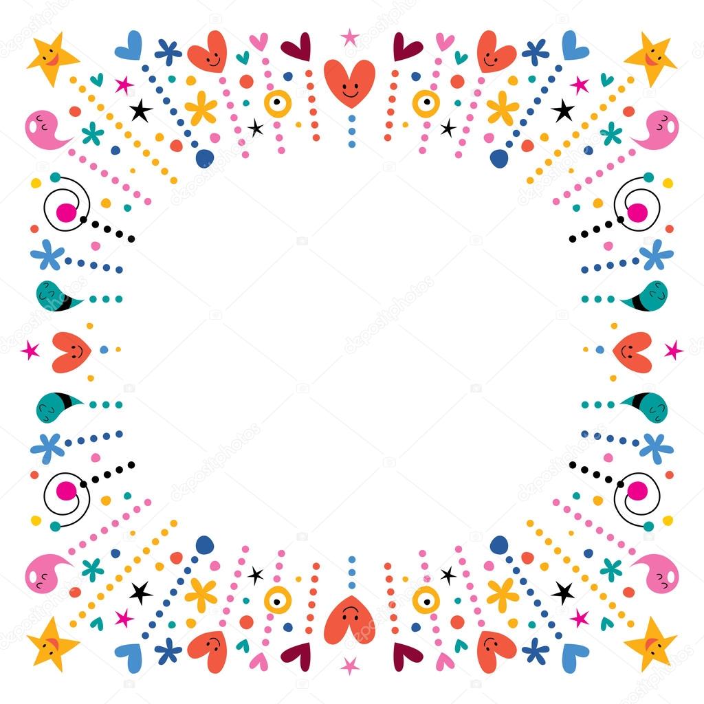 Marco divertido Vector de stock #58817677 de ©Aliasching