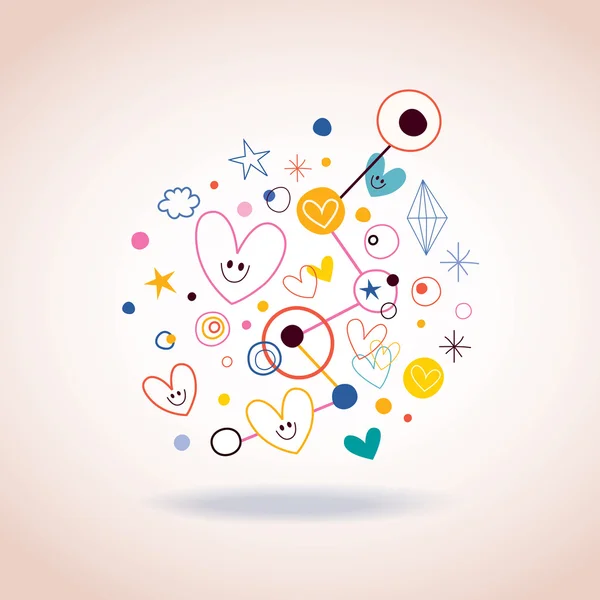 Abstract art retro border design elements Stock Vector Image by ...