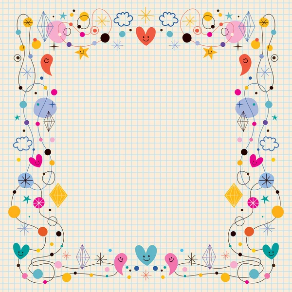 50s border Vector Art Stock Images | Depositphotos